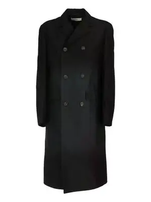 Prada 2010s Double-breasted Coat - Black