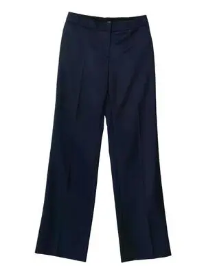 Stella McCartney Straight-leg Wool Trousers - Blue