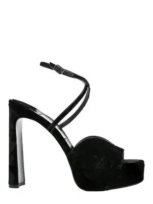 JIMMY CHOO 125mm Karli Heeled Sandals - Black