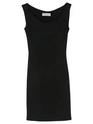 Dolce & Gabbana 2000s Sleeveless Mini Dress - Black