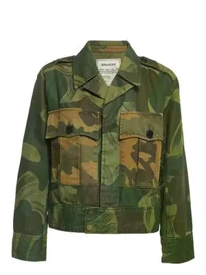 Zadig&Voltaire Camouflage-print Jacket - Green