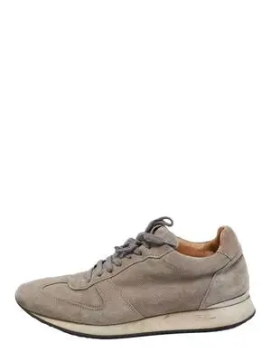 POLO RALPH LAUREN Mesh-Panelled Suede Sneakers