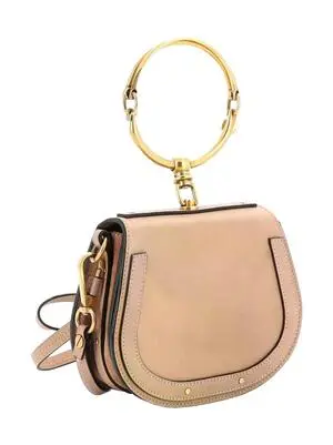 Chloé Nile Leather Crossbody Bag - Neutrals