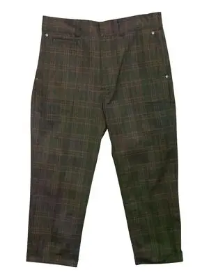 JUNYA WATANABE Plaid Cotton Trousers