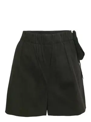 Red Valentino Tie-waist Shorts - Black