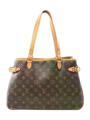 LOUIS VUITTON 2006 Batignolles Horizontal Monogram Shoulder Bag - Brown