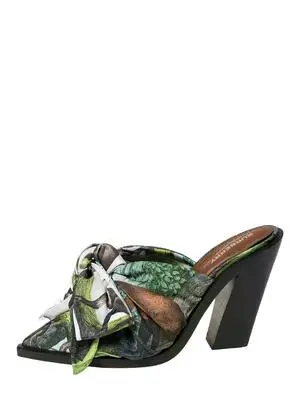 Burberry 90mm Tillington Mules - Green