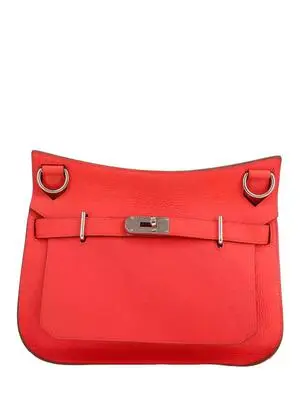 Hermès Jypsiere 31 Leather Cross Body Bag - Red