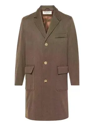 A.N.G.E.L.O. VINTAGE CULT 1990s Buttoned Wool Coat - Brown
