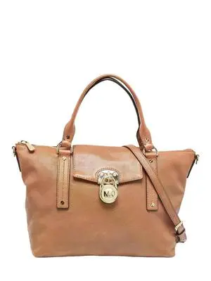 Michael Kors Leather Tote Bag - Brown
