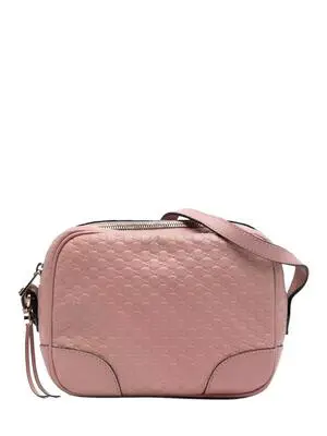 Gucci Microssima Bree Crossbody Bag - Pink