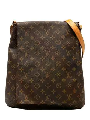 LOUIS VUITTON 1999 Monogram Musette Salsa Gm - Brown