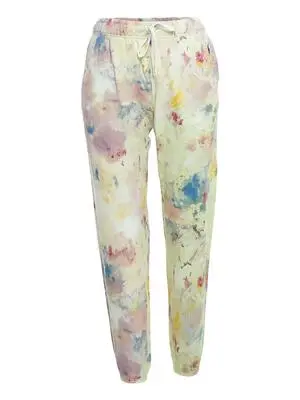 Polo Ralph Lauren Floral-print Cotton Joggers - Neutrals