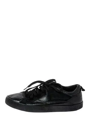 Dolce & Gabbana Leather Low-top Sneakers - Black