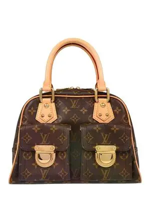 LOUIS VUITTON 2006 Monogram Manhattan Pm Handbag - Brown