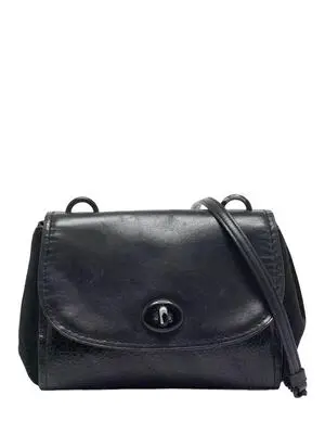 COACH® Faye Leather Crossbody Bag - Black