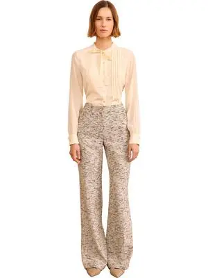 Ulla Johnson Blanca Straight-leg Pants - Flax