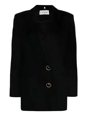 Gianfranco Ferre 1990s Double-breasted Blazer - Black