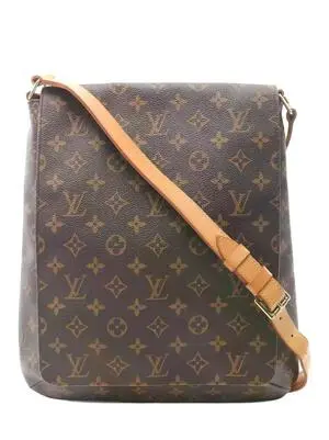 LOUIS VUITTON Pre-owned 1999 Musette Salsa Monogram Shoulder Bag - Brown