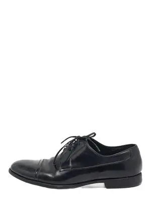 Dolce & Gabbana Leather Lace-up Shoes - Black