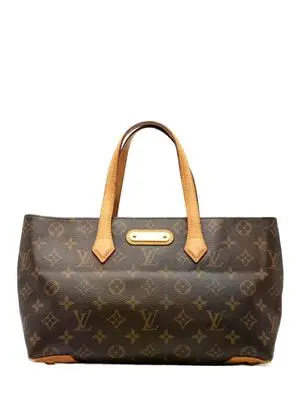 LOUIS VUITTON 2010 Monogram Wilshire Pm Handbag - Brown