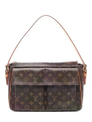 LOUIS VUITTON 2007 Vivacite Gm Monogram Canvas Shoulder Bag - Brown