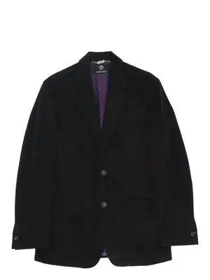 Versace 1990s Cashmere Blazer - Black
