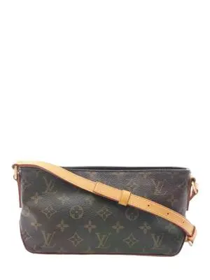 LOUIS VUITTON 2000 Trotter Shoulder Bag - Brown