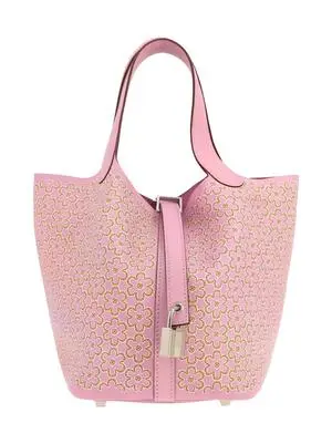 Hermès Picotin 18 Lucky Daisy Tote Bag - Pink