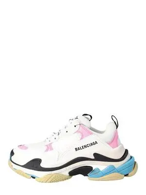 Balenciaga Low-top Chunky Sneakers - White