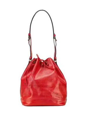 LOUIS VUITTON 1995 Epi Noe Gm Bucket Bag - Red