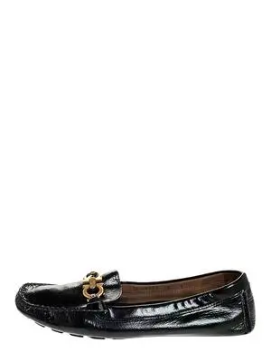 FERRAGAMO Gancini Loafers - Black