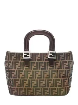 Fendi Zucca Tote Bag - Brown