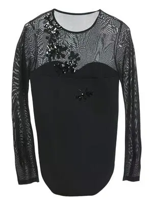 INGIE PARIS Sequin-Embellished Top
