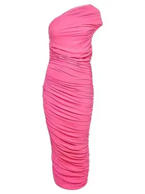 Solace London Amaya Midi Dress - Pink