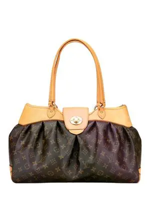 LOUIS VUITTON 2009 Monogram Boetie Mm Handbag - Brown