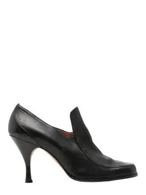 ROMEO GIGLI 1990s Leather Pumps - Black