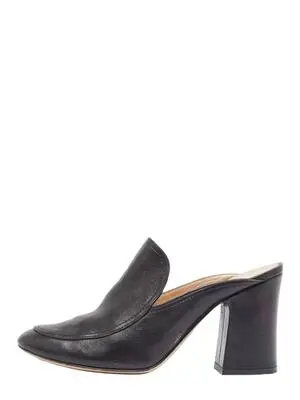 GIANVITO ROSSI Block-heel Mules - Black