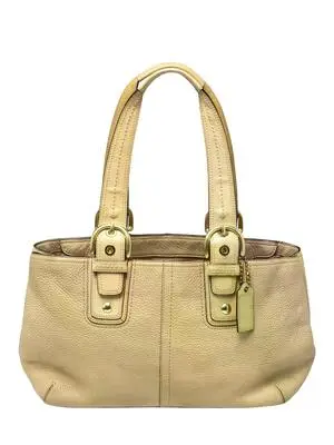 COACH® Soho Textured-leather Tote Bag - Neutrals