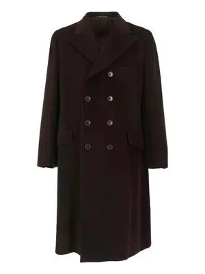ROMEO GIGLI 1990s Double-breasted Coat - Brown