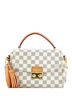 LOUIS VUITTON Croisette Handbag Damier Crossbody Bag - Neutrals