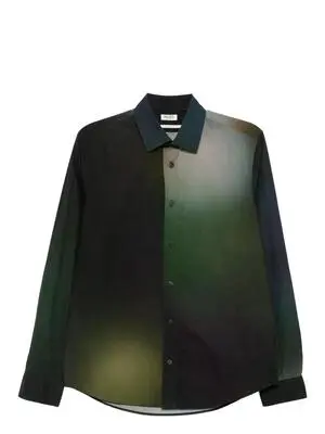 Kenzo Tie-dye Print Shirt - Black