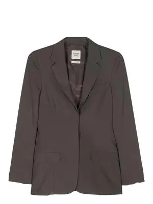 Hermès 2010s Virgin Wool Blazer - Brown