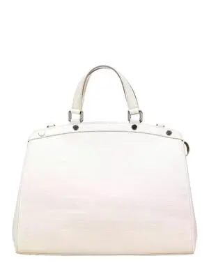 LOUIS VUITTON 2011 Epi Brea Mm Satchel - White