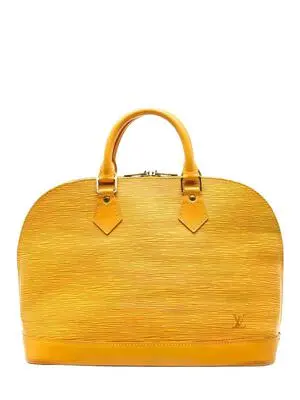 LOUIS VUITTON 1996 Epi Alma Pm Handbag - Yellow