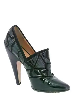 Vionnet 130mm Leather Pumps - Black