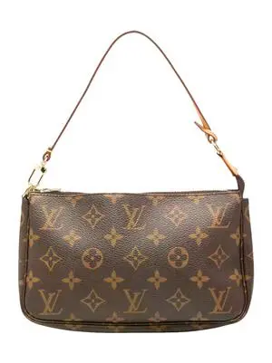 LOUIS VUITTON Monogram Pochette Accessoires - Brown