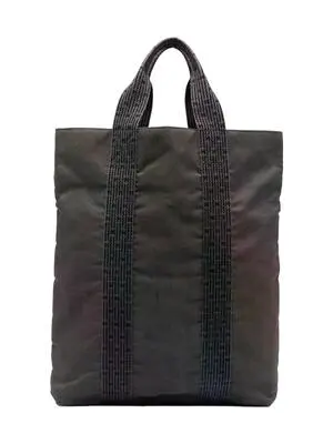 Hermès 2000s Herline Fourre Tout Tote Bag - Black