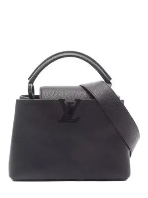 LOUIS VUITTON 2010s Capucines Bb Handbag - Black