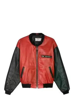 A.N.G.E.L.O. VINTAGE CULT 1990s Leather Jacket - Red